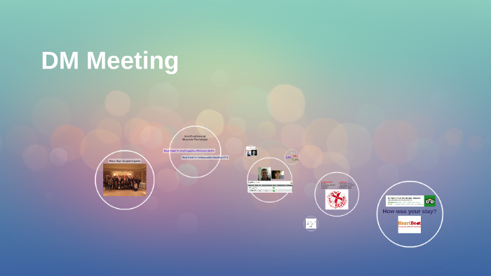 DM Meeting by Alena Varganova-Oganesyan on Prezi