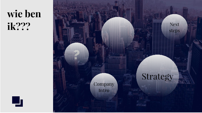 wie ben ik by julian verbeke on Prezi