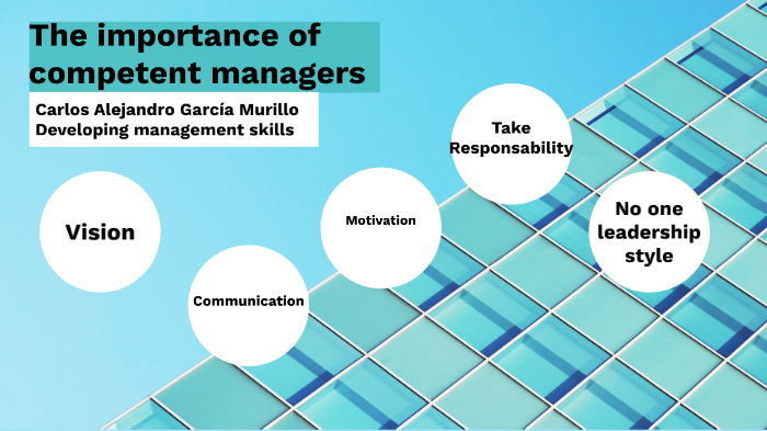 The importance of competent managers by Carlos Alejandro García Murillo ...