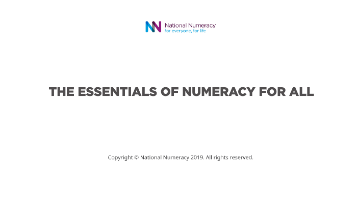 The Essentials of Numeracy by National Numeracy on Prezi