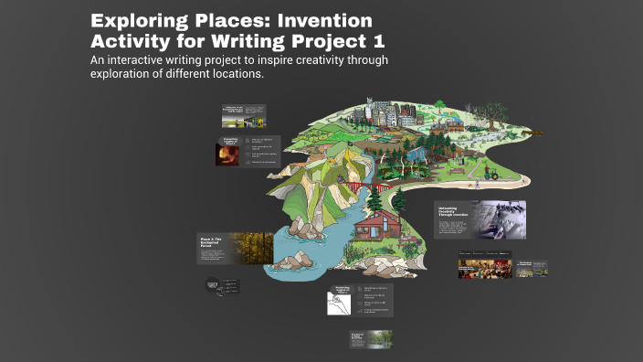 Exploring Places: Invention Activity for Writing Project 1 by Aden ...
