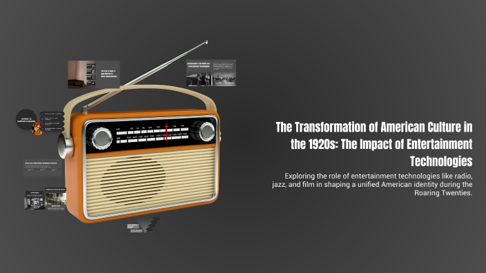 The Transformation of American Culture in the 1920s: The Impact of ...