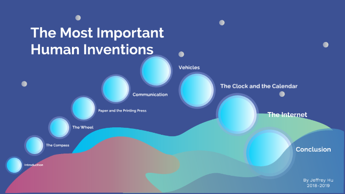 The Most Important Human Inventions (2018-2019) by Jeffrey Hu on Prezi