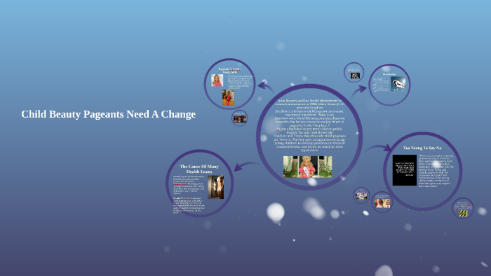 Child Beauty Pageants Should by Myah Martin on Prezi
