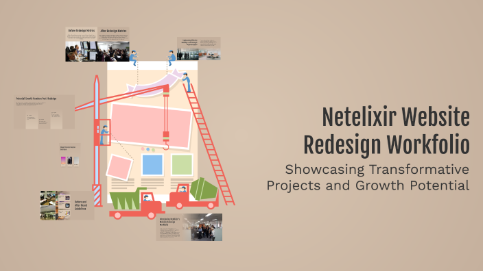 Netelixir Website Redesign Workfolio by Disha Basu on Prezi