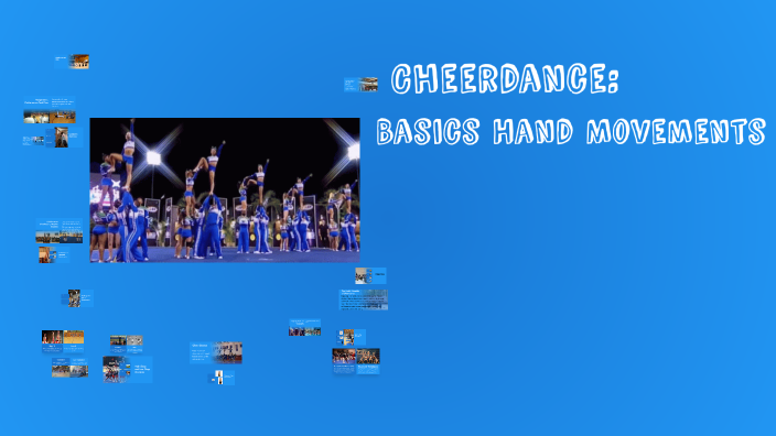 Cheerdance Basics: Hand Movements for Grade 10 PE by clarissa may ...