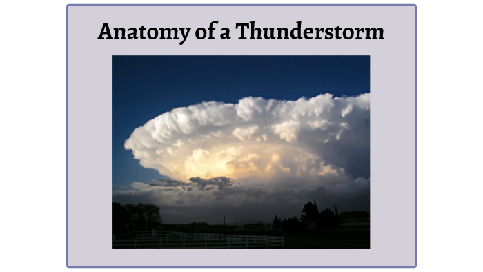 Unit 2d Anatomy of a Thunderstorm Part 1 by Lanny Buettner on Prezi