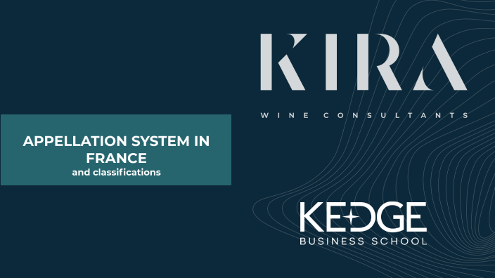 2024 MWH 5 - Appellation System in France and Classifications by King ...