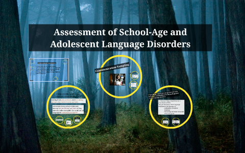 Assessment of School-Age and Adolescent Language Disorders by Suanne ...