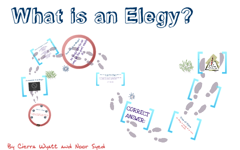 What is an Elegy by N Sy on Prezi
