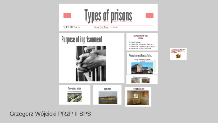 Types of prisons by Grzegorz Wójcicki on Prezi