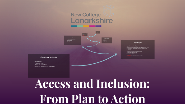 Access and Inclusion: From Plan to Action by Nicola McNeil on Prezi