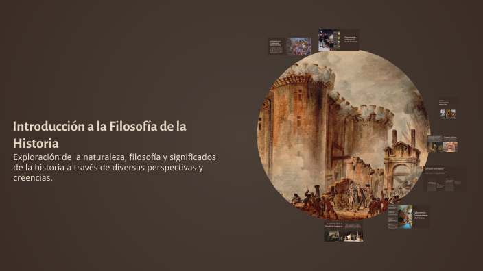 Introducción a la Filosofía de la Historia by Sergio Omar Tenorio ...