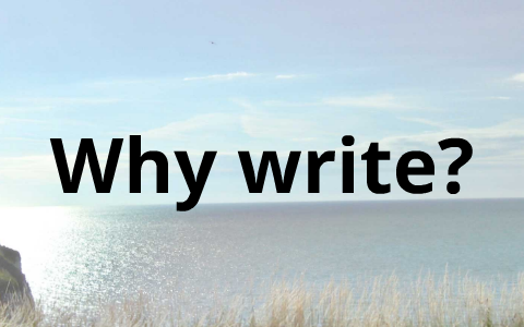 How I use Writing by Scott Riebel