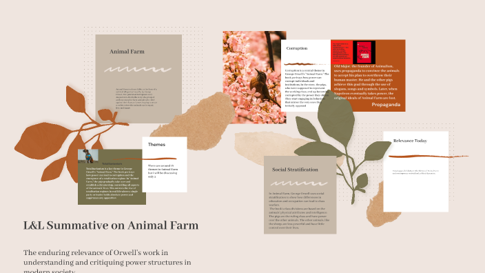 L&L Summative on Animal Farm by Aarish lakhani on Prezi