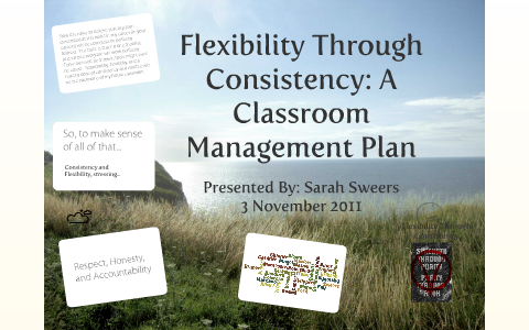 Flexibility through Consistency: A Classroom Management Plan by Sarah ...
