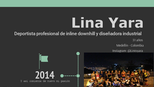 Inline downhill Lina Yara by Linis Yara on Prezi Design