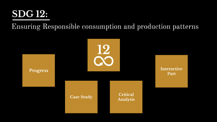 SDG 12 Presentation by Jan Gnädinger on Prezi