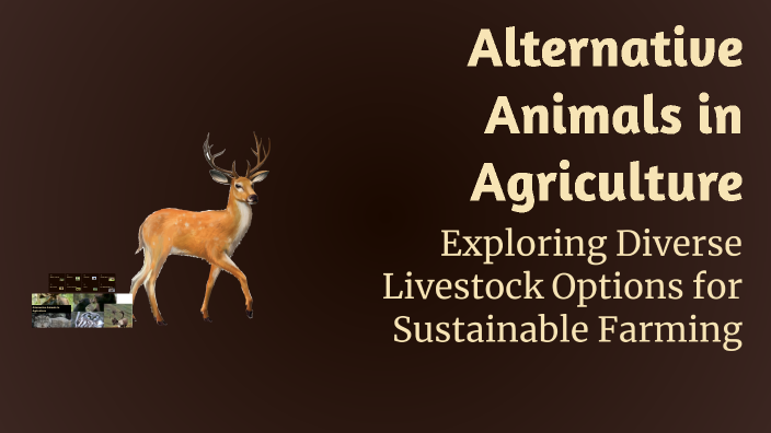 Alternative Animals in Agriculture by Jacob Shelley on Prezi