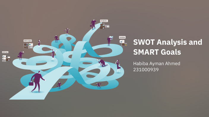 SWOT Analysis and SMART Goals by Shahd ayman‬‏ on Prezi