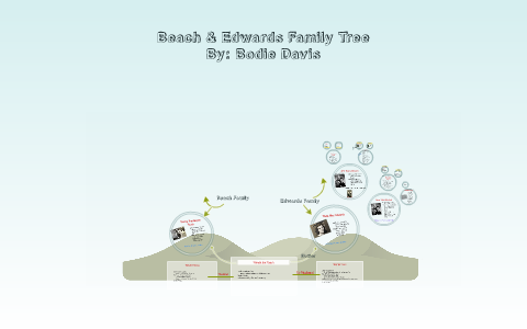 Beach & Edwards Family Tree by Bodie Davis on Prezi