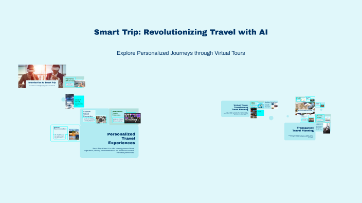 Smart Trip: Revolutionizing Travel with AI by zineb said on Prezi