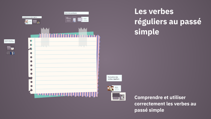 Les verbes réguliers au passé simple by Lisa Fidelino on Prezi