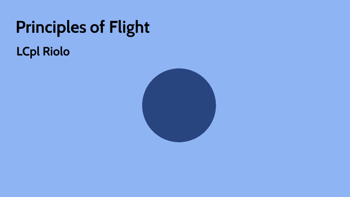 Principles of Flight by Bertie Riolo on Prezi