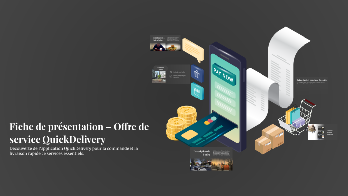 Fiche de présentation – Offre de service QuickDelivery by Chaimaa ...