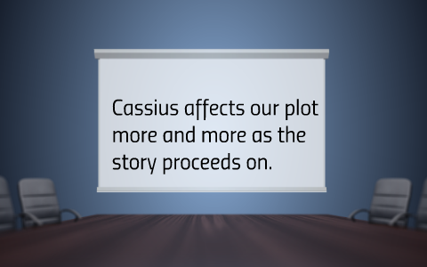 Cassius affects our plot by sarah weigand on Prezi