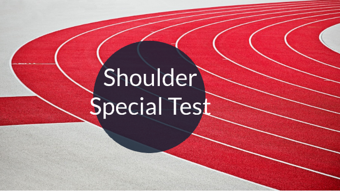 Anterior Apprehension Test/Jobe Relocation Test: by Jaiden Stroman on Prezi