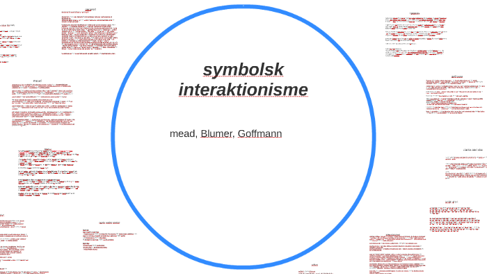 symbolsk interaktionisme by Rikke Olesen on Prezi