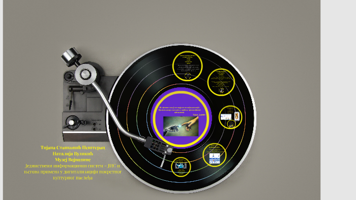 Употреба ИКТ у институцијама културе - дигитализација by Mia Stankovic ...