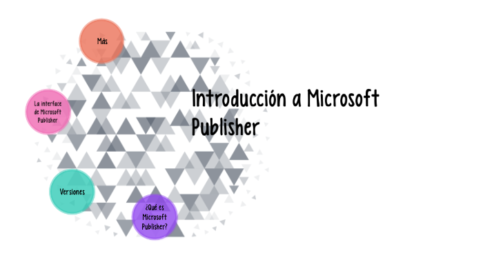 INTRODUCCIÓN A MICROSOFT PUBLISHER by Valentina Rodríguez Monroy on Prezi