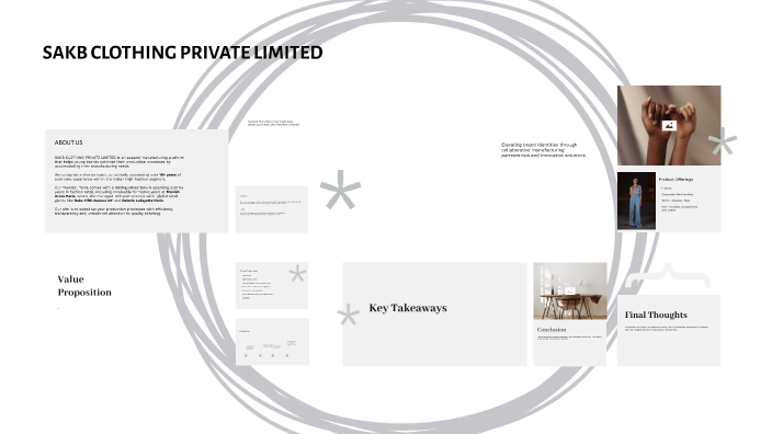 Garment Manufacturing Pitch by Tania Jain on Prezi