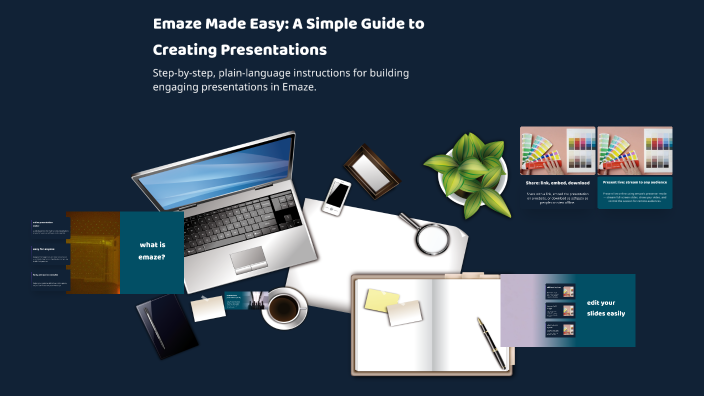 Emaze Made Easy: A Simple Guide to Creating Presentations by Ghazal zaarour on Prezi