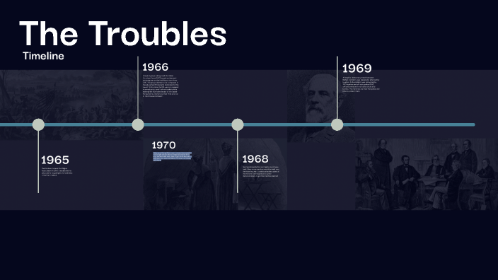 The Troubles Timeline by JMari Taylor on Prezi
