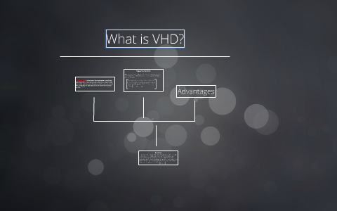 What is VHD by Sydfrey navoa on Prezi