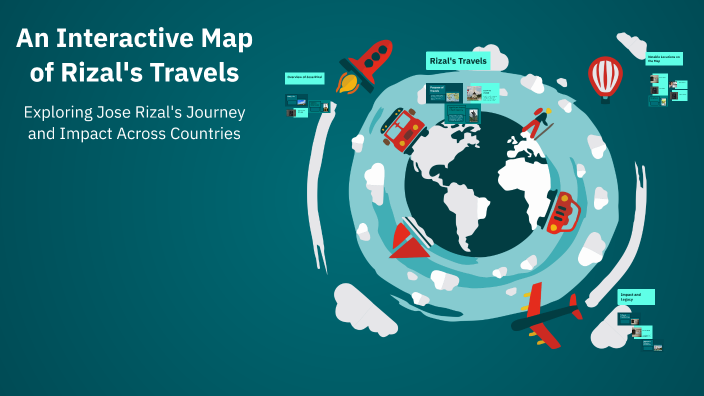 An Interactive Map of Rizal's Travels by Krishan Avellano on Prezi
