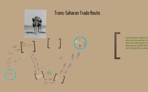 Trans-Saharan Trade Route by bianca benton on Prezi