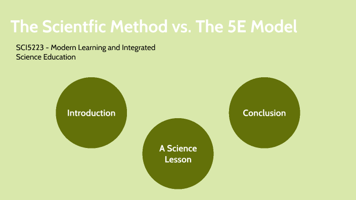 The Scientific Method vs. The 5 Es by Heather Frye on Prezi