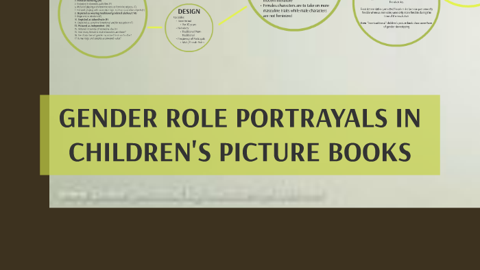 Gender Role Portrayals in Children's Picture Books by Nicholas Doré on ...