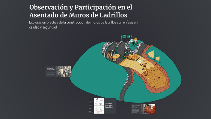 Observación y Participación en el Asentado de Muros de Ladrillos by ...