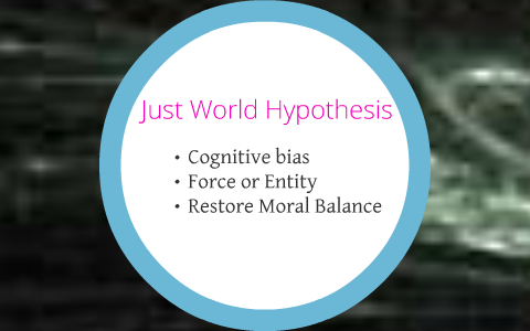 "Just-world Hypothesis" by Geraldine Figueroa on Prezi