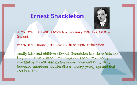 Ernest Shackleton by on Prezi