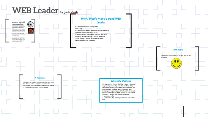 WEB Leader by Jack Kluth on Prezi