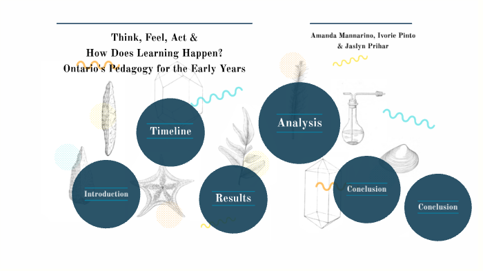 Think, Feel, Act & How Does Learning Happen? Ontario's Pedagogy for the Early Years by Ivorie ...