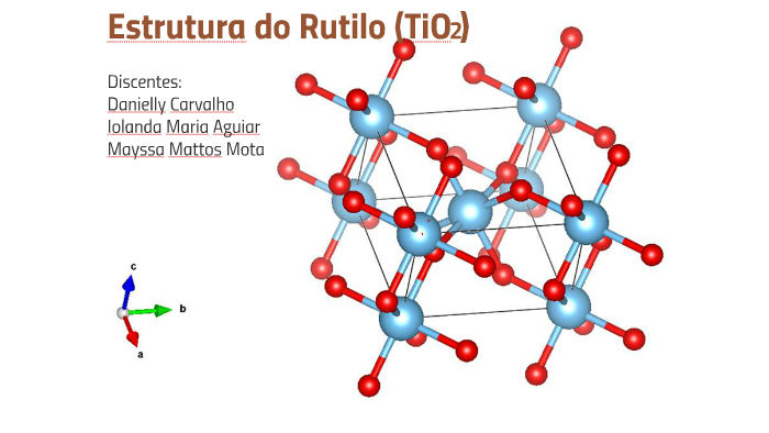 Estrutura do Rutilo by Iolanda Maria on Prezi