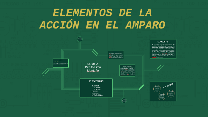 ELEMENTOS DE LA ACCIÓN EN EL AMPARO by BENITO LIMA MONTAÑO on Prezi
