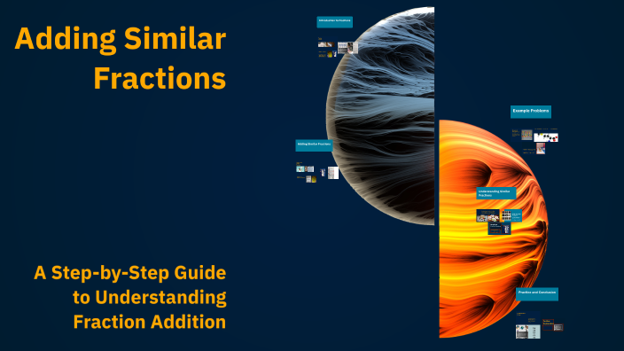 Adding Similar Fractions by Julia Marmol on Prezi